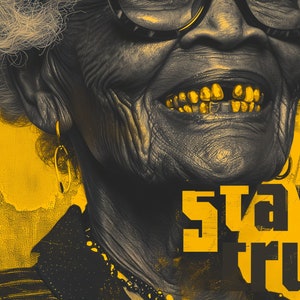 Stay True - 1920 X 2400 Px Digital Art Illustration. Instant Download ...