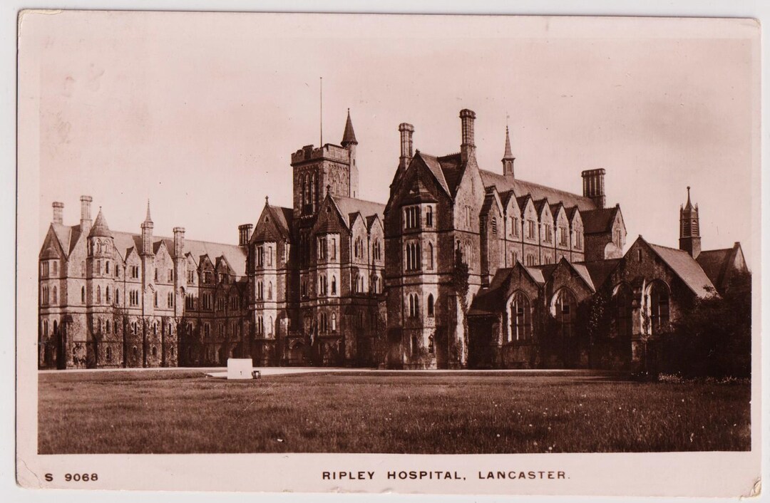 Antique Real Photo Postcard, RIPLEY HOSPITAL, LANCASTER, Posted in 1918 ...