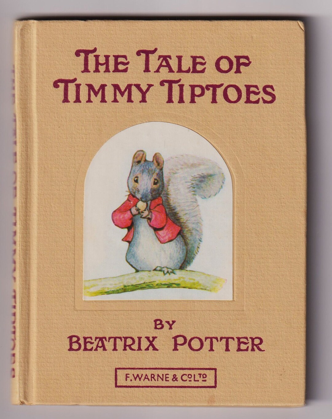 The Tale of TIMMY TIPTOES by Beatrix Potter, F Warne & Co., 1980s ...