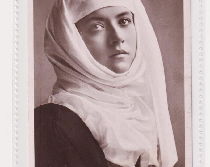 Miss MAUDE FEALY, Edwardian Actress, Antique Real Photo Postcard ...