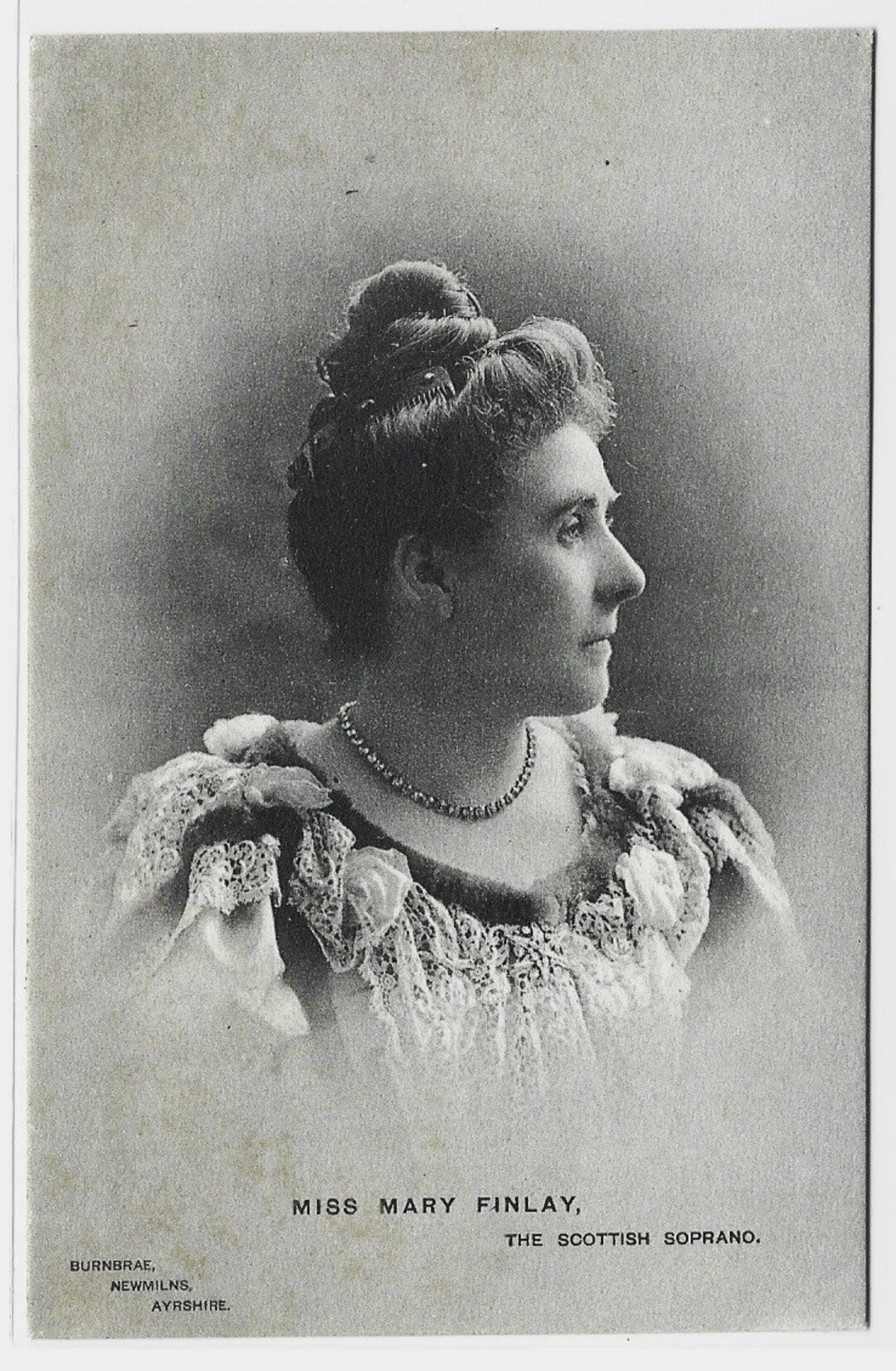 Miss MARY FINLAY, Scottish Opera Singer, Lovely Fashion, Vintage Real ...