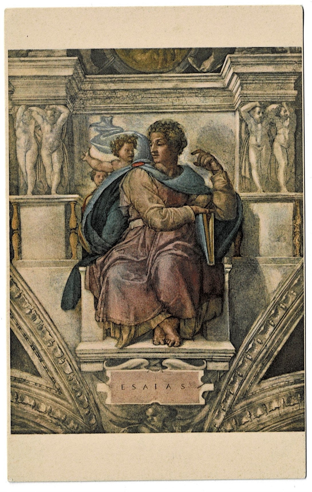 Prophet Isaiah Michelangelo