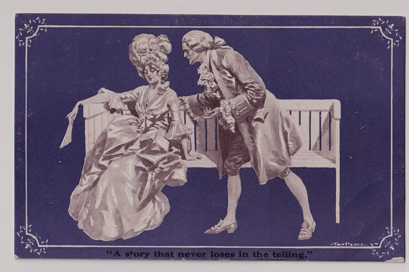 ROMANTIC COUPLE, Story That Never Loses in the Telling, Artist: Tom ...