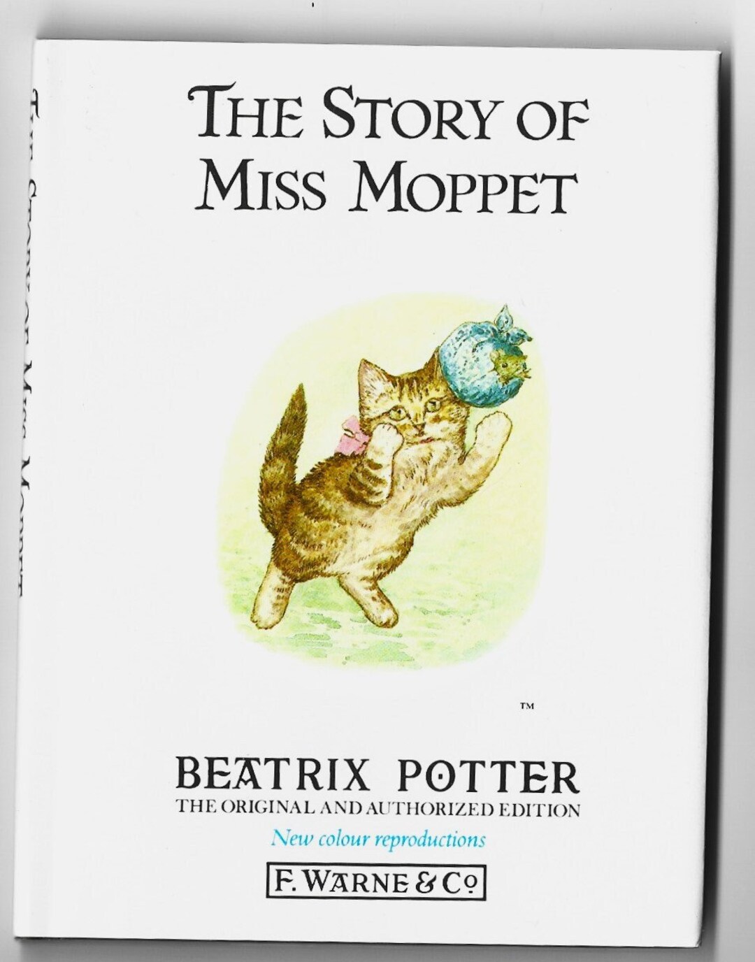 The Story of MISS MOPPET by Beatrix Potter F Warne & Co. - Etsy
