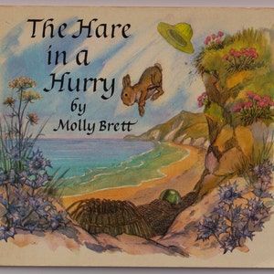 The HARE in a HURRY by Molly BRETT, Vintage Children's Picture Book ...