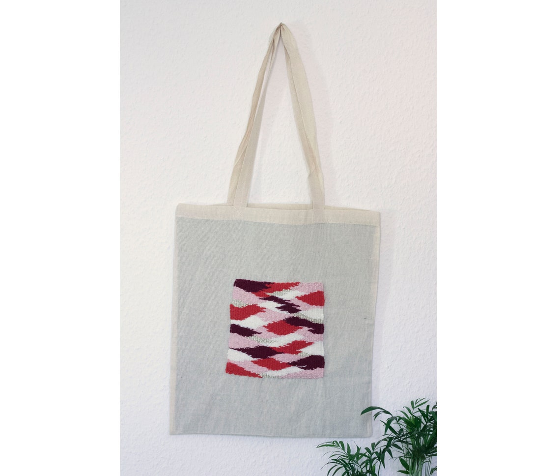 Totebag With Weaving - Etsy
