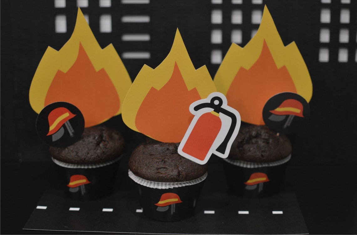 Fire Station Theme Decor / Printable DIY Birthday /party Decorations ...