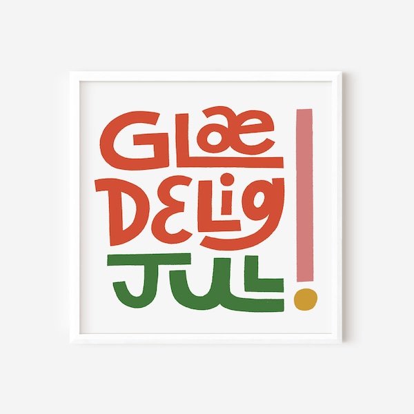 God Jul Sign - Etsy
