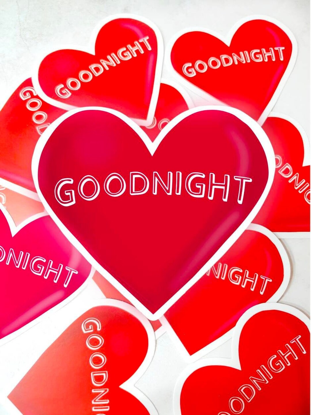 Waterproof Vinyl Kennywood Goodbye Heart Sticker |free Shipping | Vinyl ...