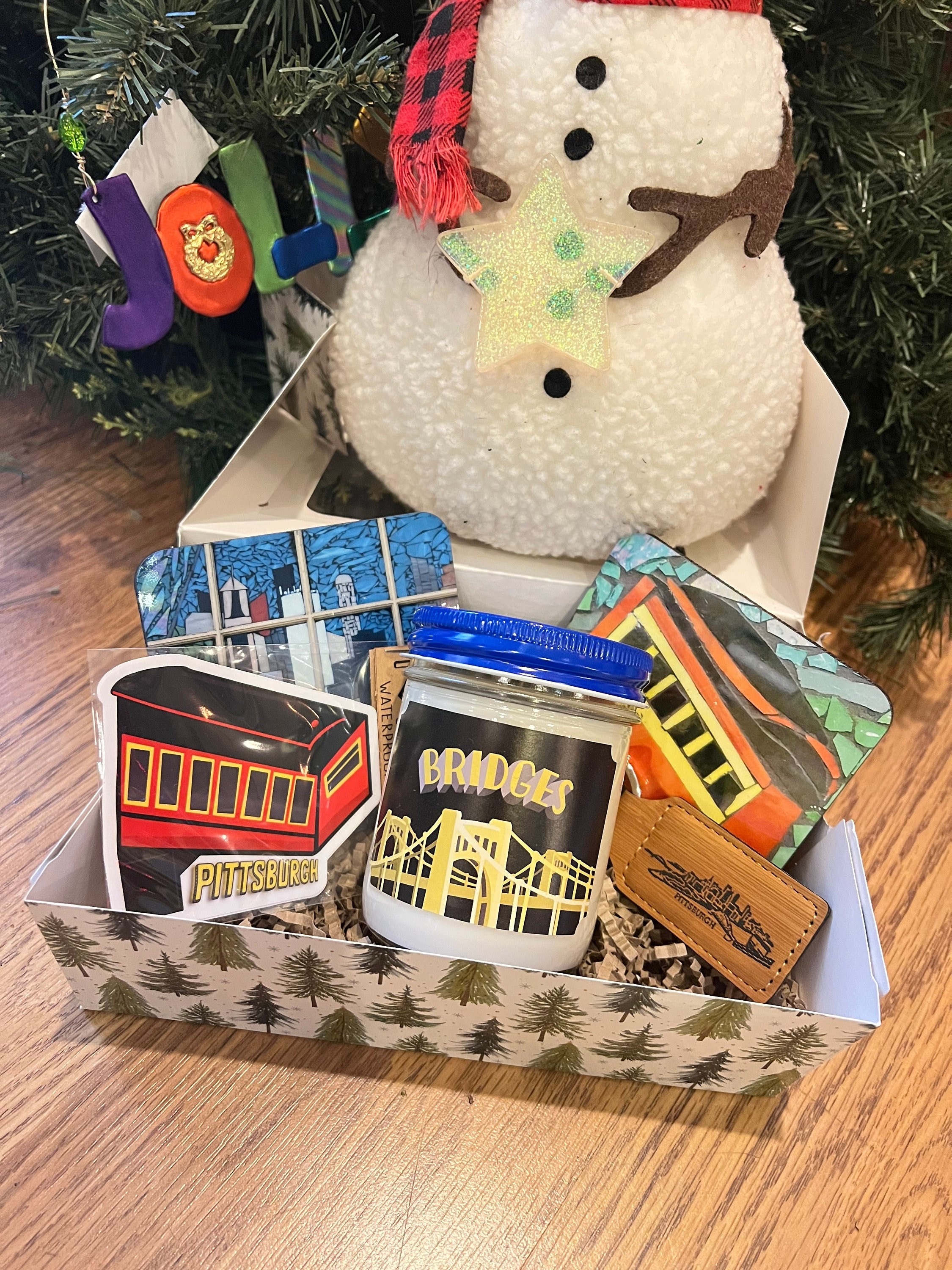 I Love Pittsburgh Gift Box Set Free Shipping Candle - Etsy
