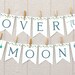 Over the Moon Baby Shower Editable Banner, Banner Template With Gold ...