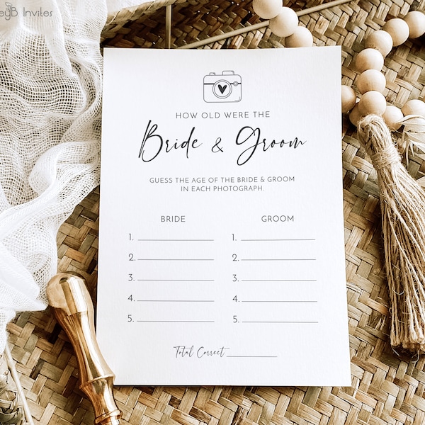 Bridal Shower Baby Picture Game - Etsy