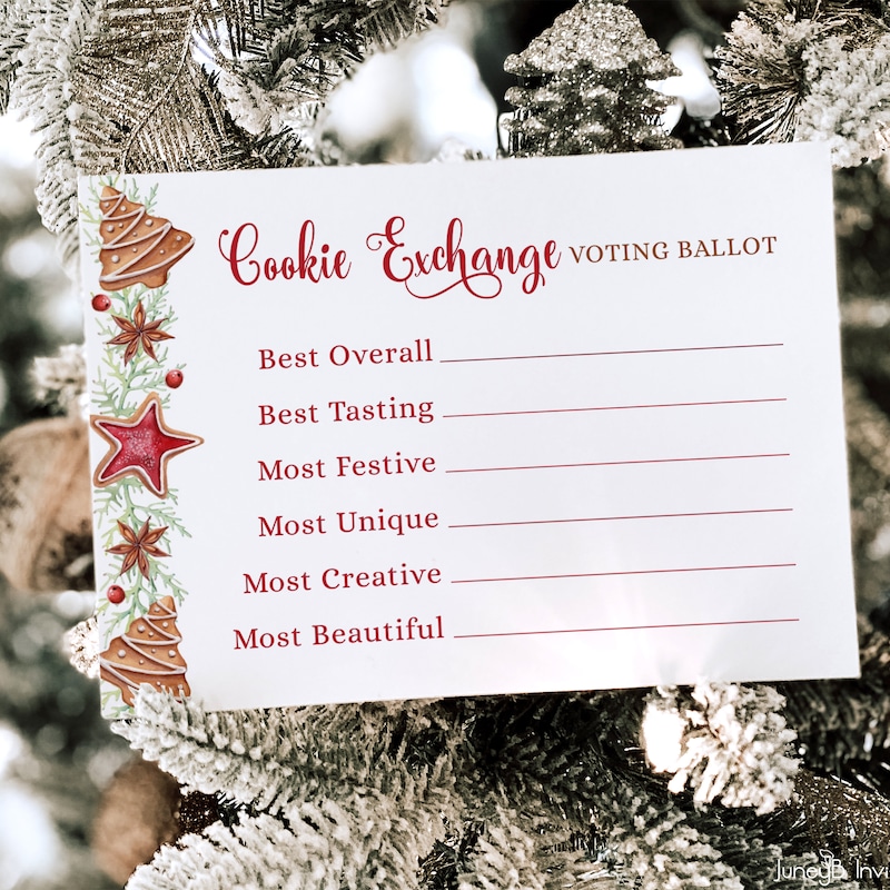 Cookie Exchange Game - Etsy