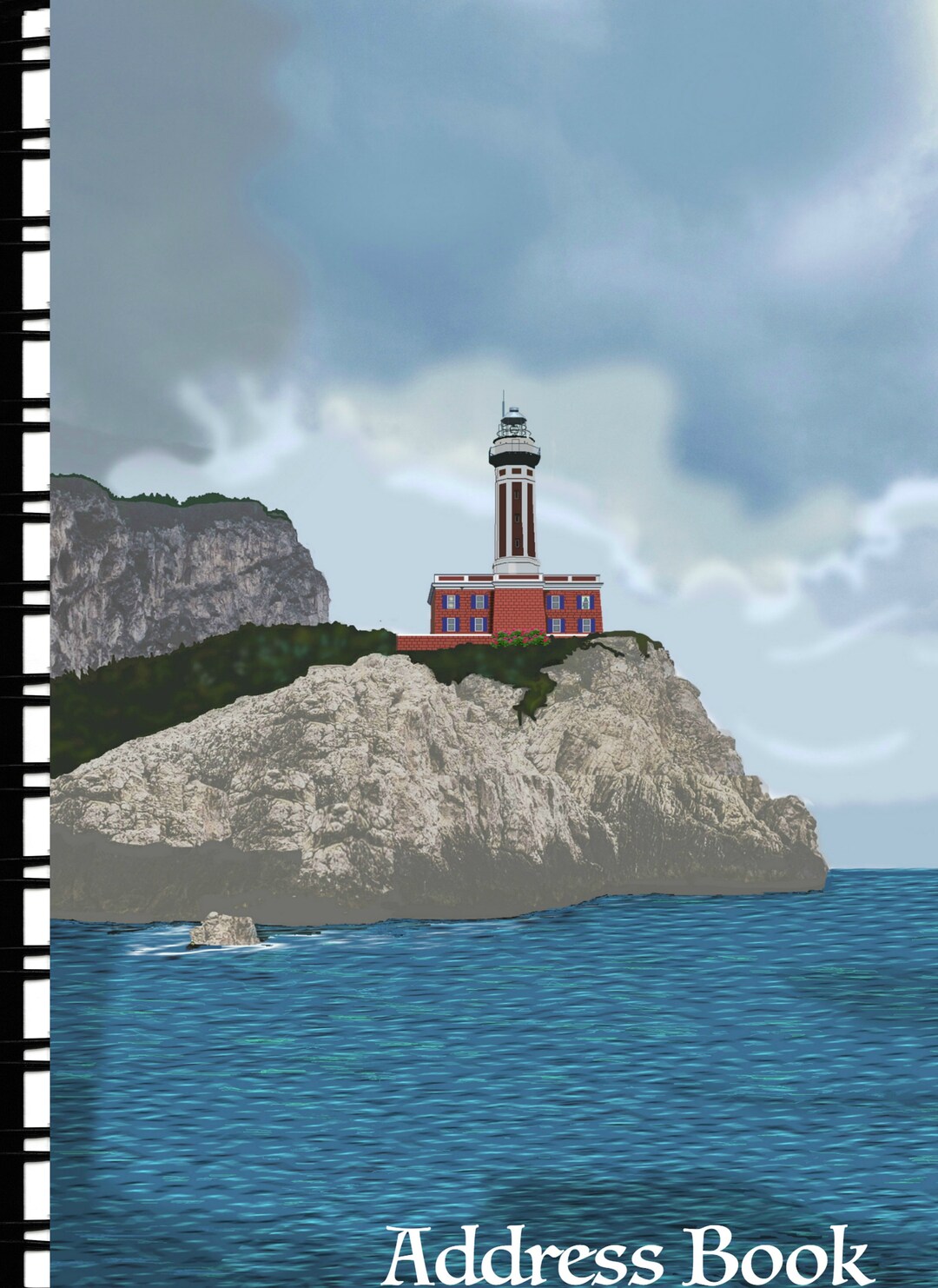 Address Book Rocky Point Lighthouse - Etsy