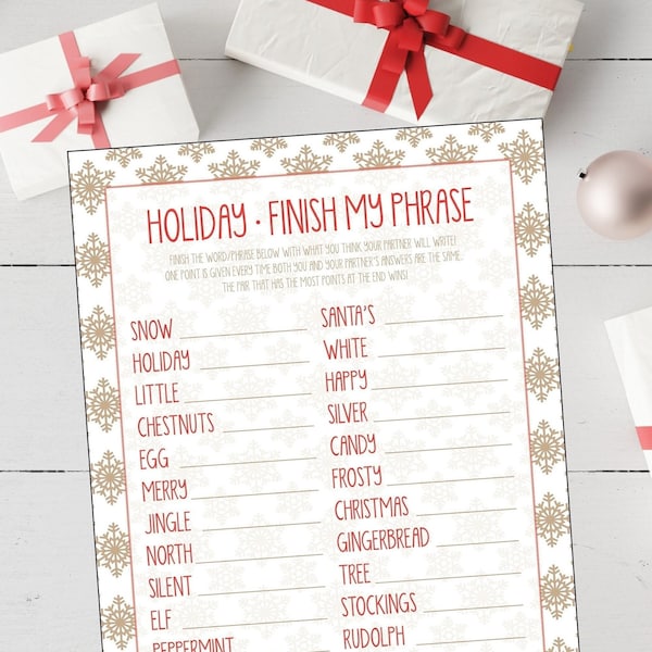 Christmas Phrases - Etsy
