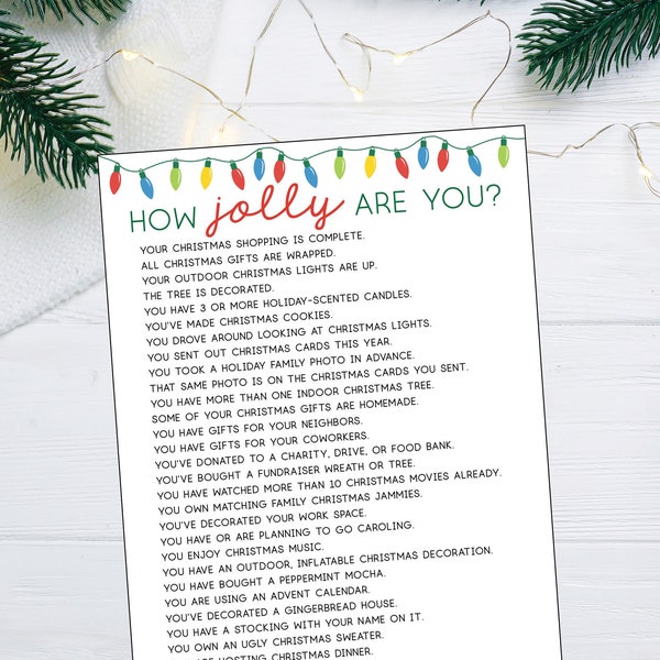 Christmas Party Games - Etsy
