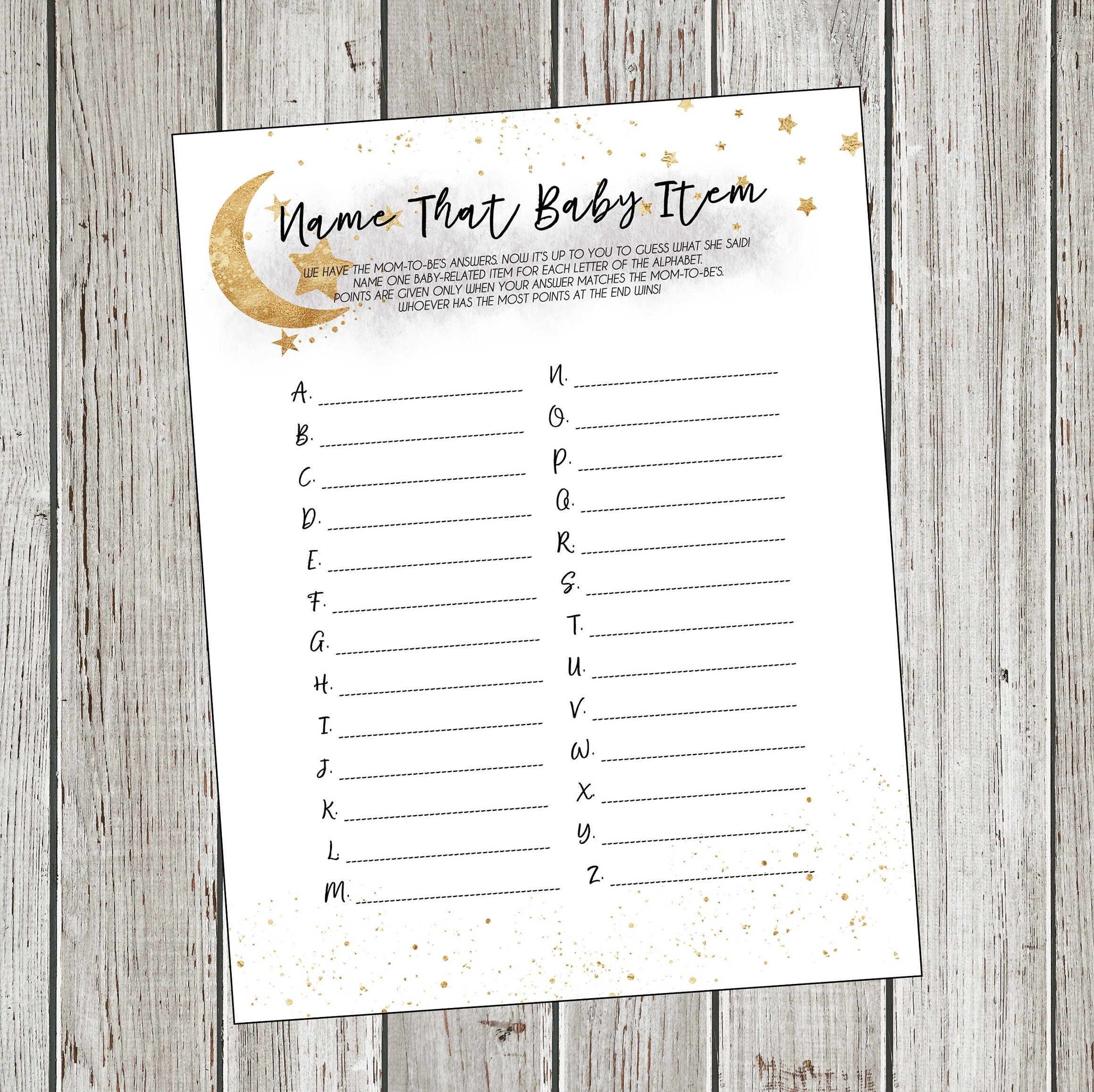 Name That Baby Item Game What Did the Mom Say Game Baby - Etsy name-that-baby-item-game-what-did-the-mom-say-game-baby-etsy