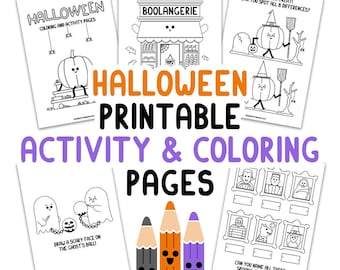 100 Kid Halloween Coloring Pages - Learning Activity - Fun Activity ...