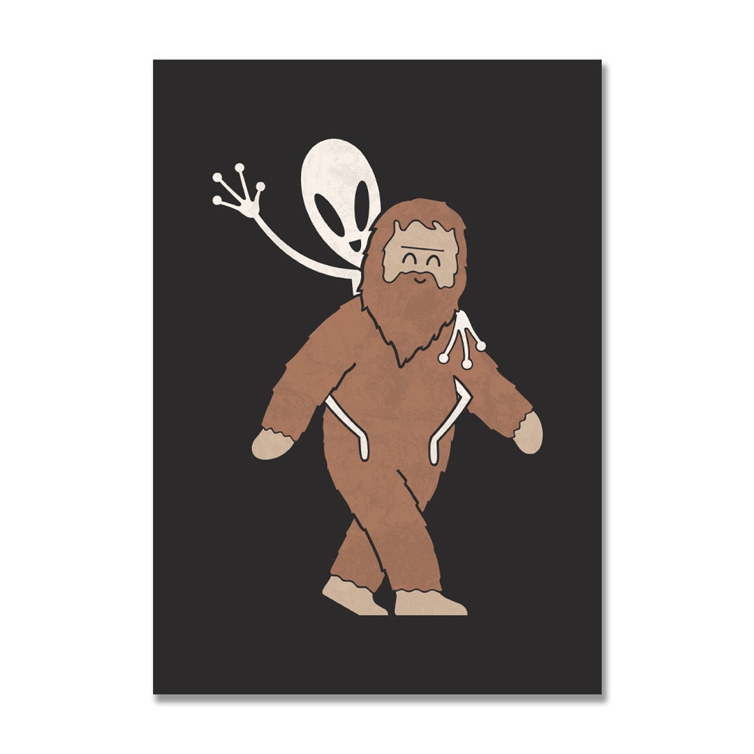 Piggyback Art Print - Etsy