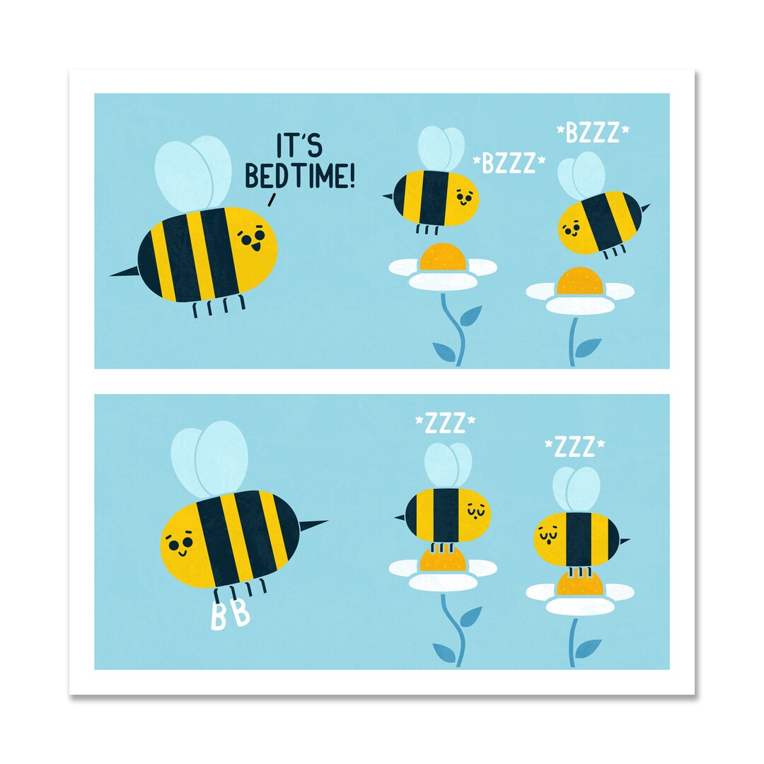 Bedtime Art Print - Etsy