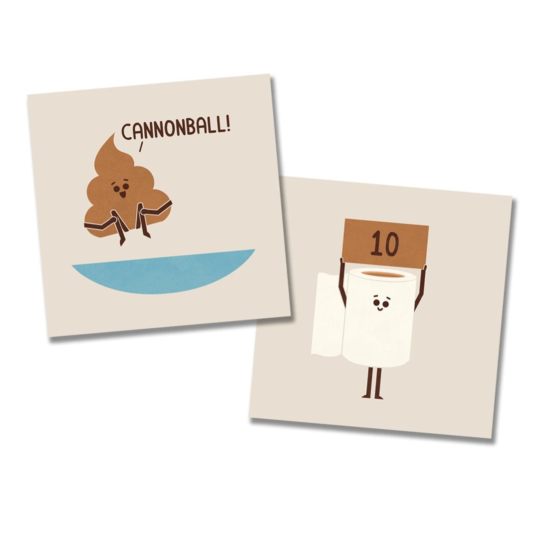 Poo Diving Square Art Prints - Etsy