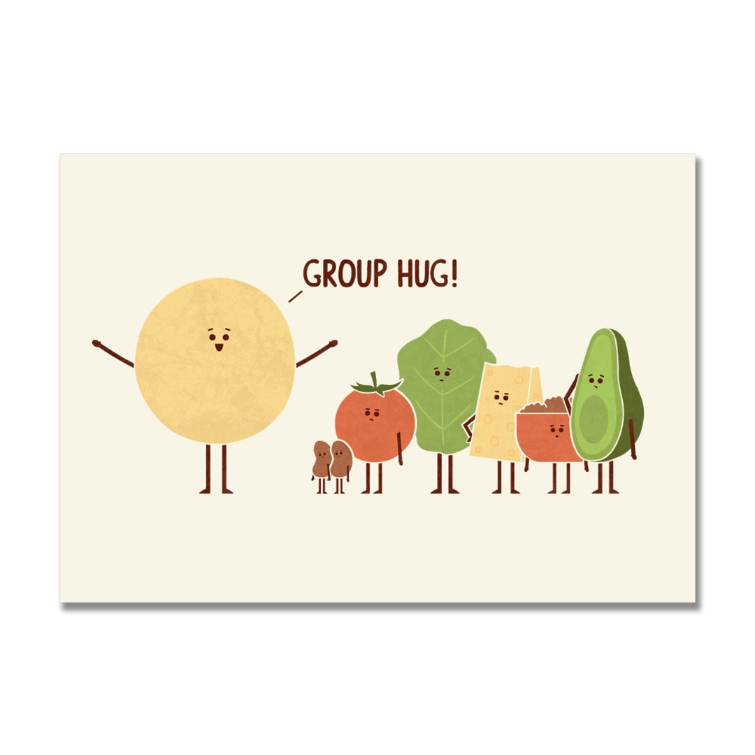 Group Hug Art Print - Etsy