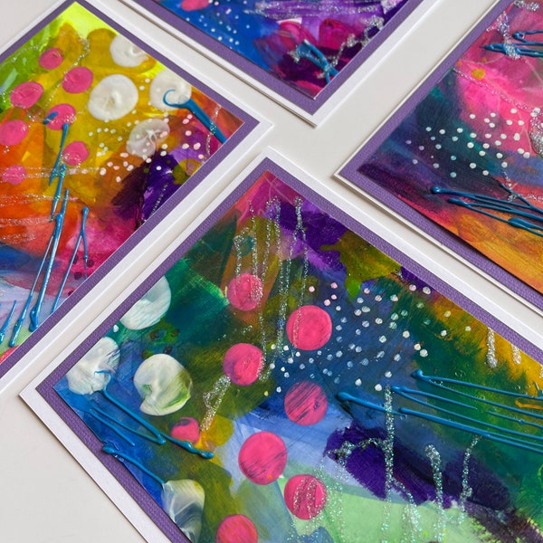 Abstract Greeting Cards - Etsy