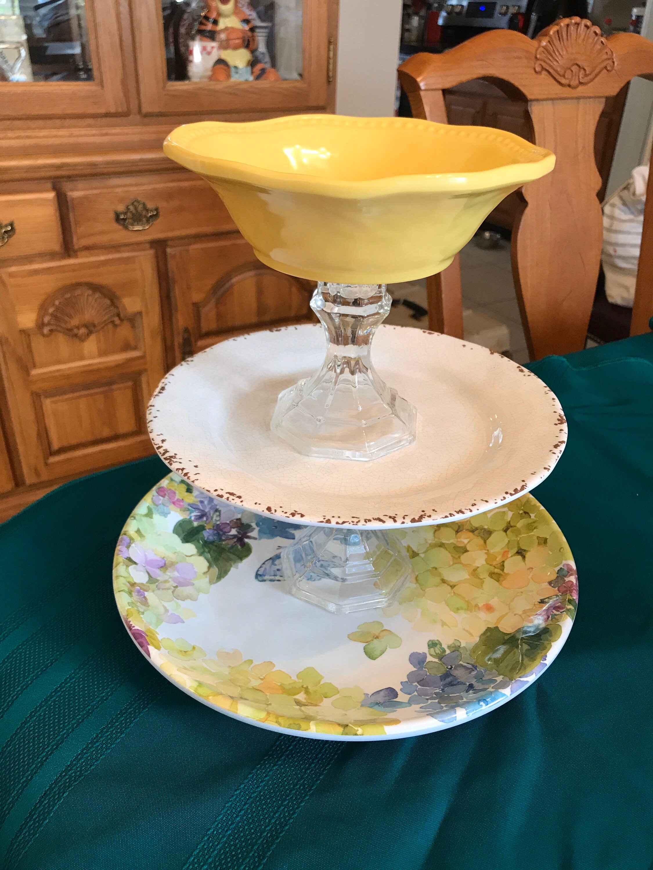 Floral Melamine Tea Tray - Etsy