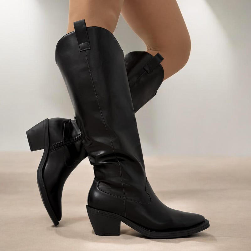 Vintage Western Heels - Etsy UK