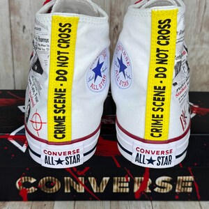 Serial Killer Converse High Tops - Custom Scary Horror Shoes for ...