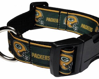 Packers Dog Collar - Etsy