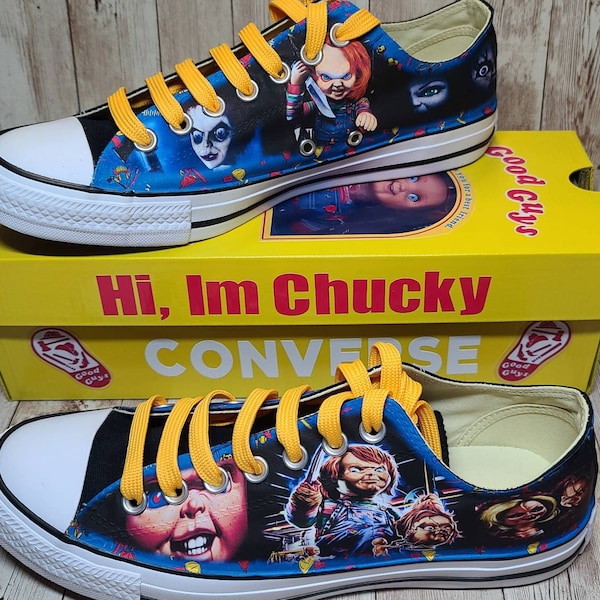 Custom Shoes Chucky - Etsy