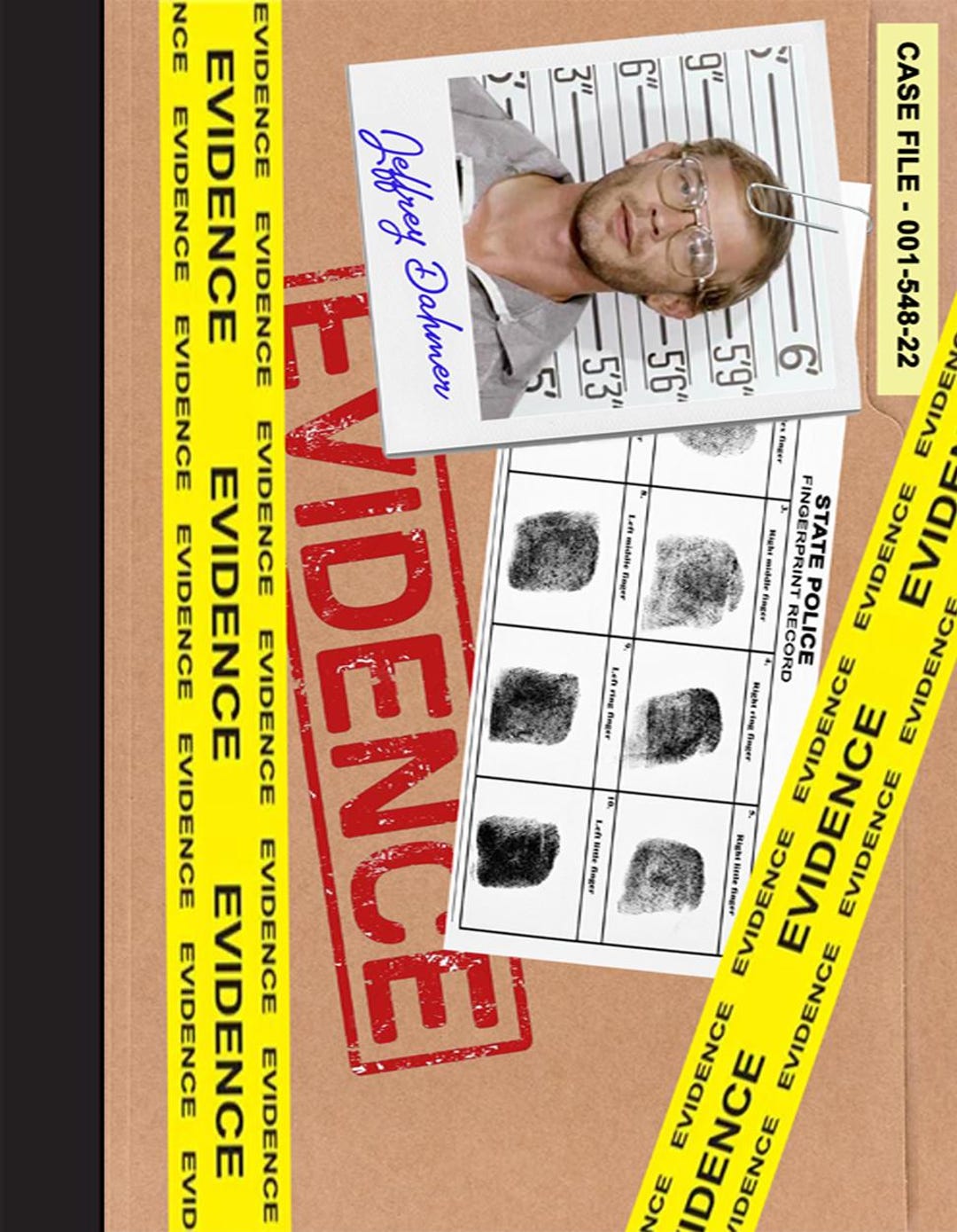 Jeffrey Dahmer Serial Killer Custom Composition Note Book, 80 Sheet ...