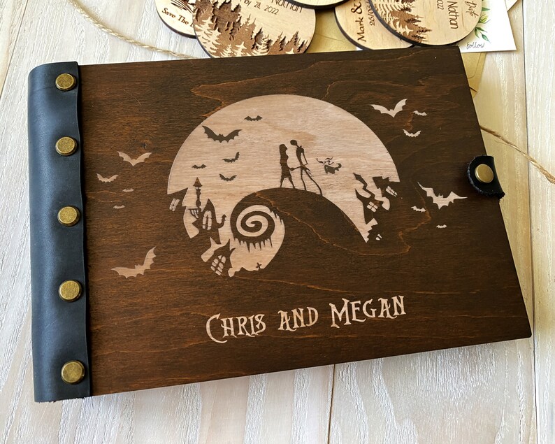 Love to Death Scrapbook Wooden Photo Album Christmas Tales Wedding ...