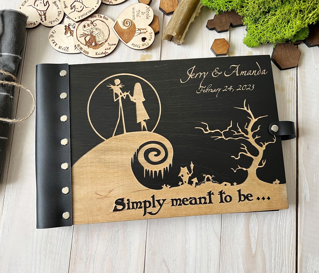 Love to Death Scrapbook Wooden Photo Album Christmas Tales Wedding ...