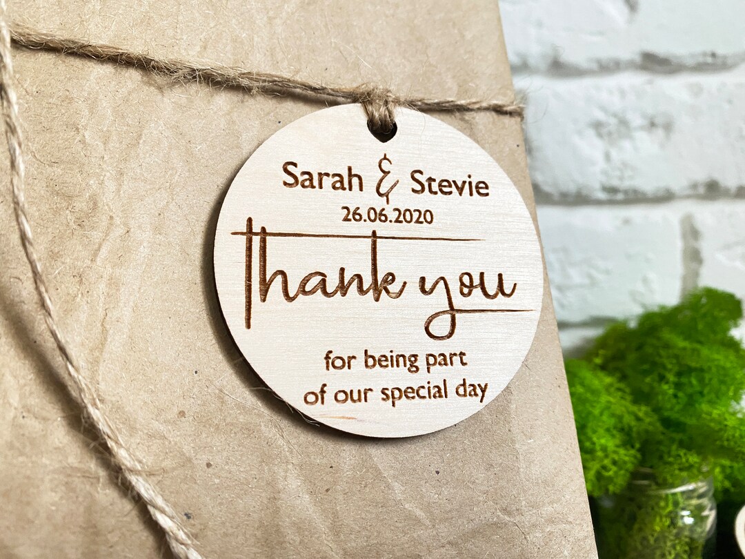 Wedding Favor Tags Custom Wedding Tag Personalized Wooden Tags Wood ...