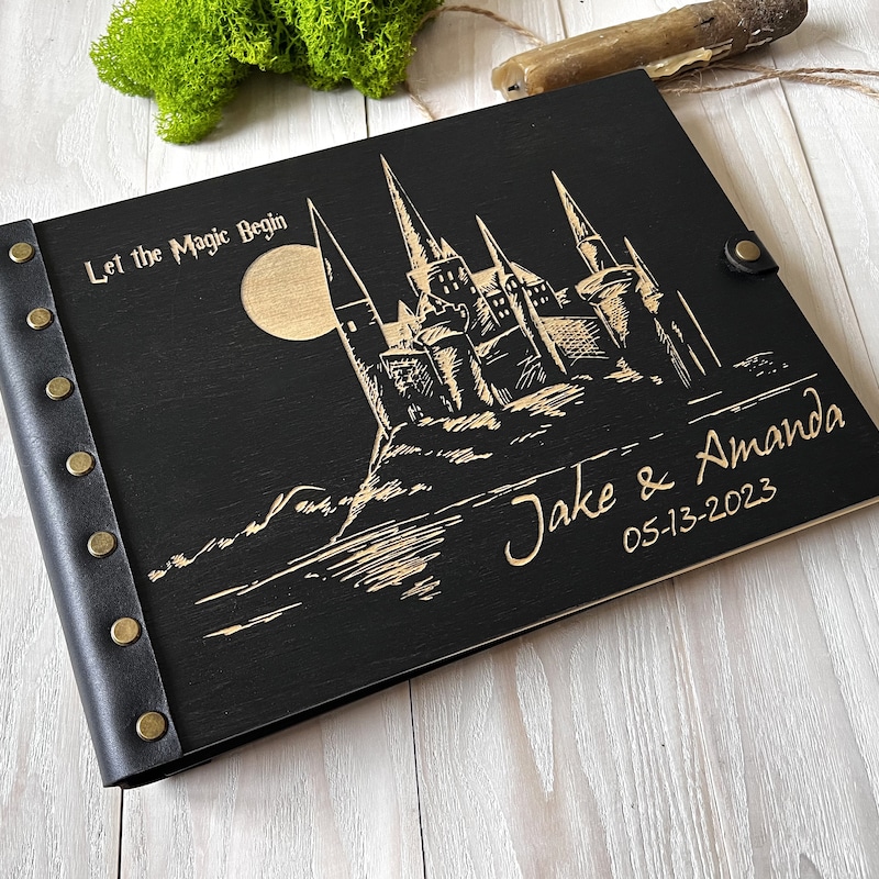 Leather Gothic Photo Album - Etsy Canada