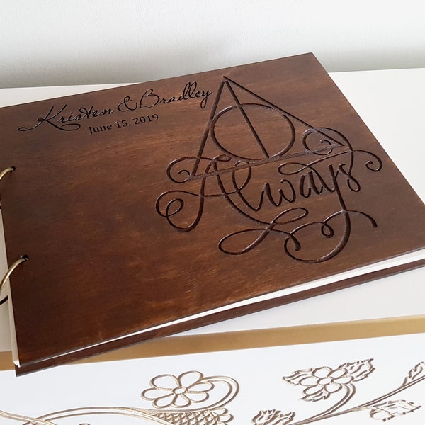 Rustic Guest Book - Etsy