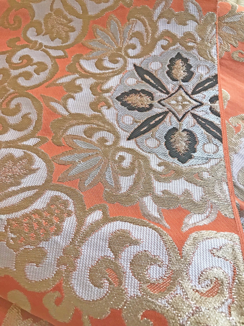 Japanese Vintage Obi karahana-pattern - Etsy