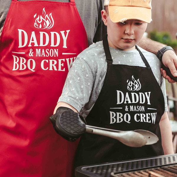 Father Son Aprons - Etsy