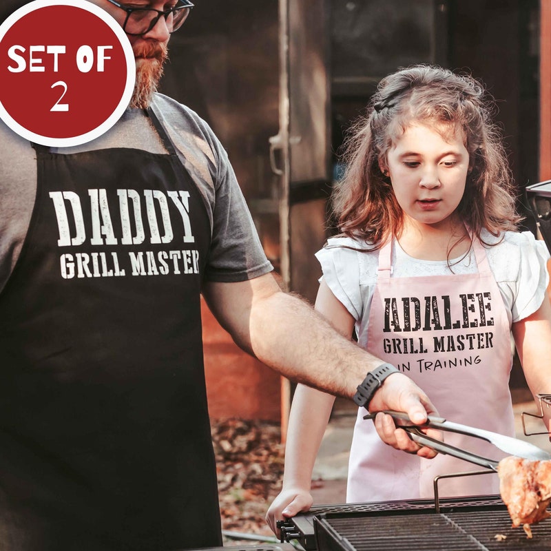Father Son Aprons - Etsy