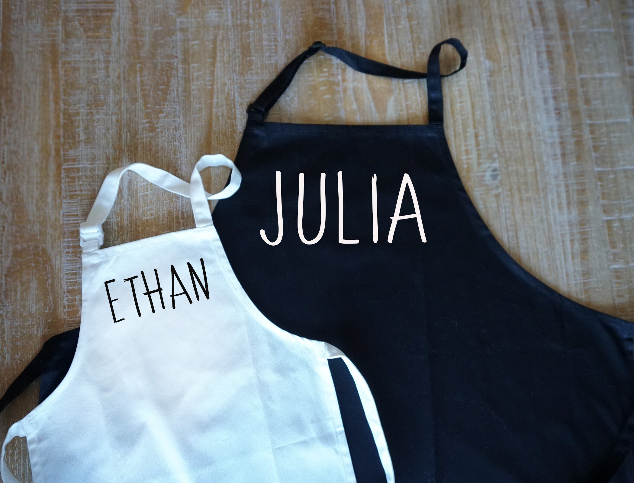 Personalized Apron With Name Printed Custom Kids Apron - Etsy
