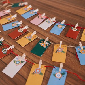 Digital Download Kids Christmas Advent Calendar Editable, Instant ...