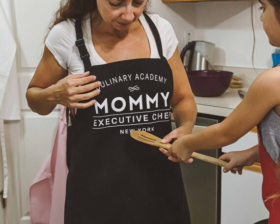 Personalized Apron Executive Chef Custom Apron for Mommy - Etsy