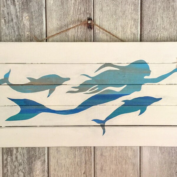 Wood Mermaid - Etsy