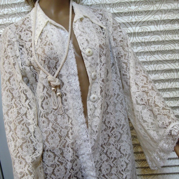 Lace Jacket - Etsy