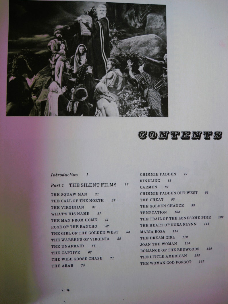 The Films of Cecil B. Demille, 1969 First Edition, Cinema History ...