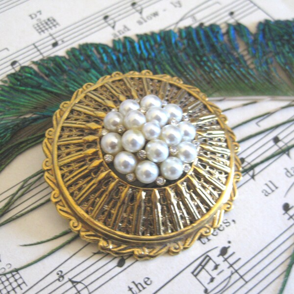 Signed Art Brooch - Etsy