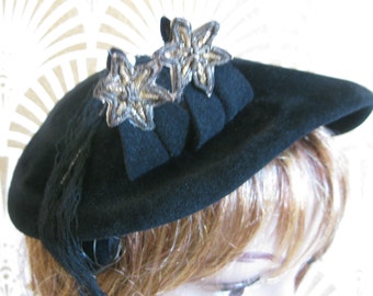 CHRISTINE ORIGINAL, Designer Vintage Hat, Luxurious and Lush CHRISTINE ORIGINAL, Designer Vintage Hat, Luxurious and Lush