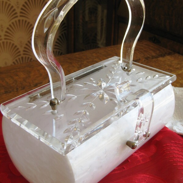 Lucite Purse - Etsy